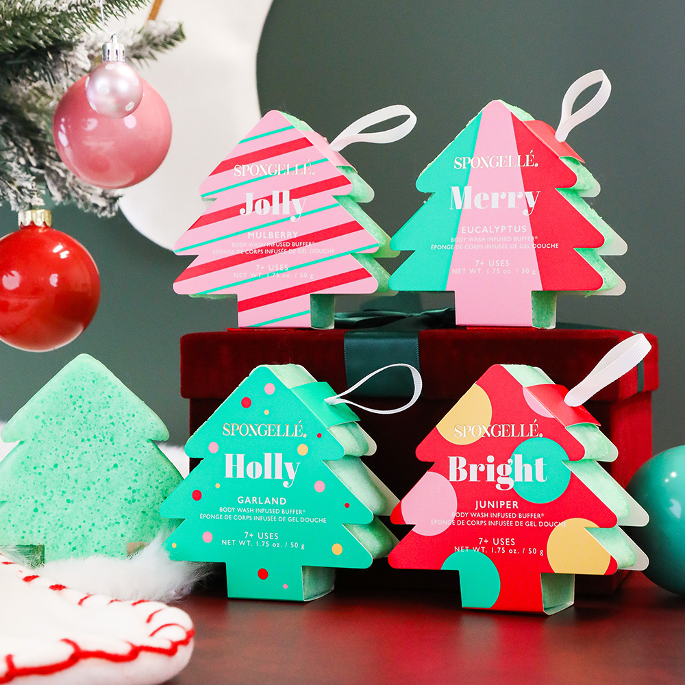 Spongellé - Holiday Tree Buffers – Bella Mia