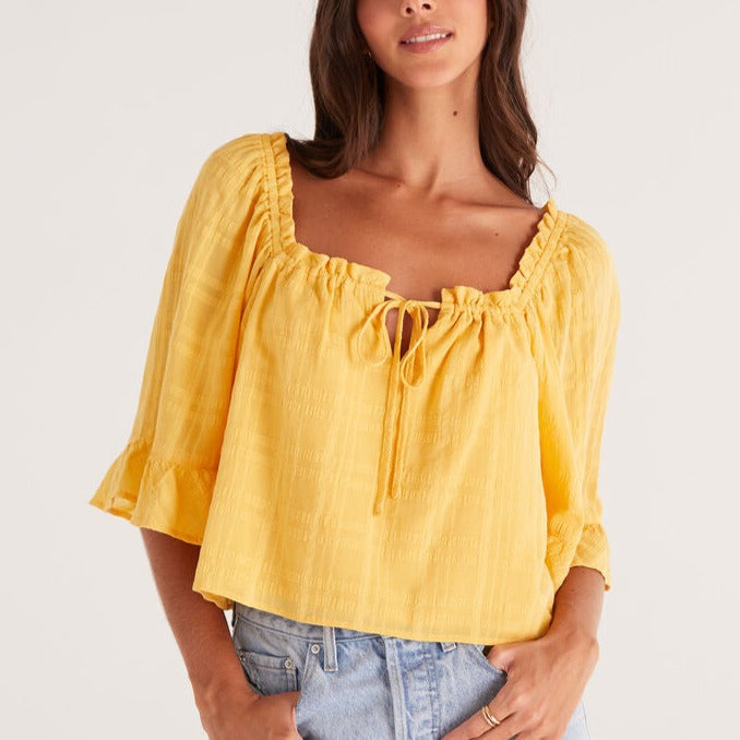 Gabriella Flirty Top – Bella Mia