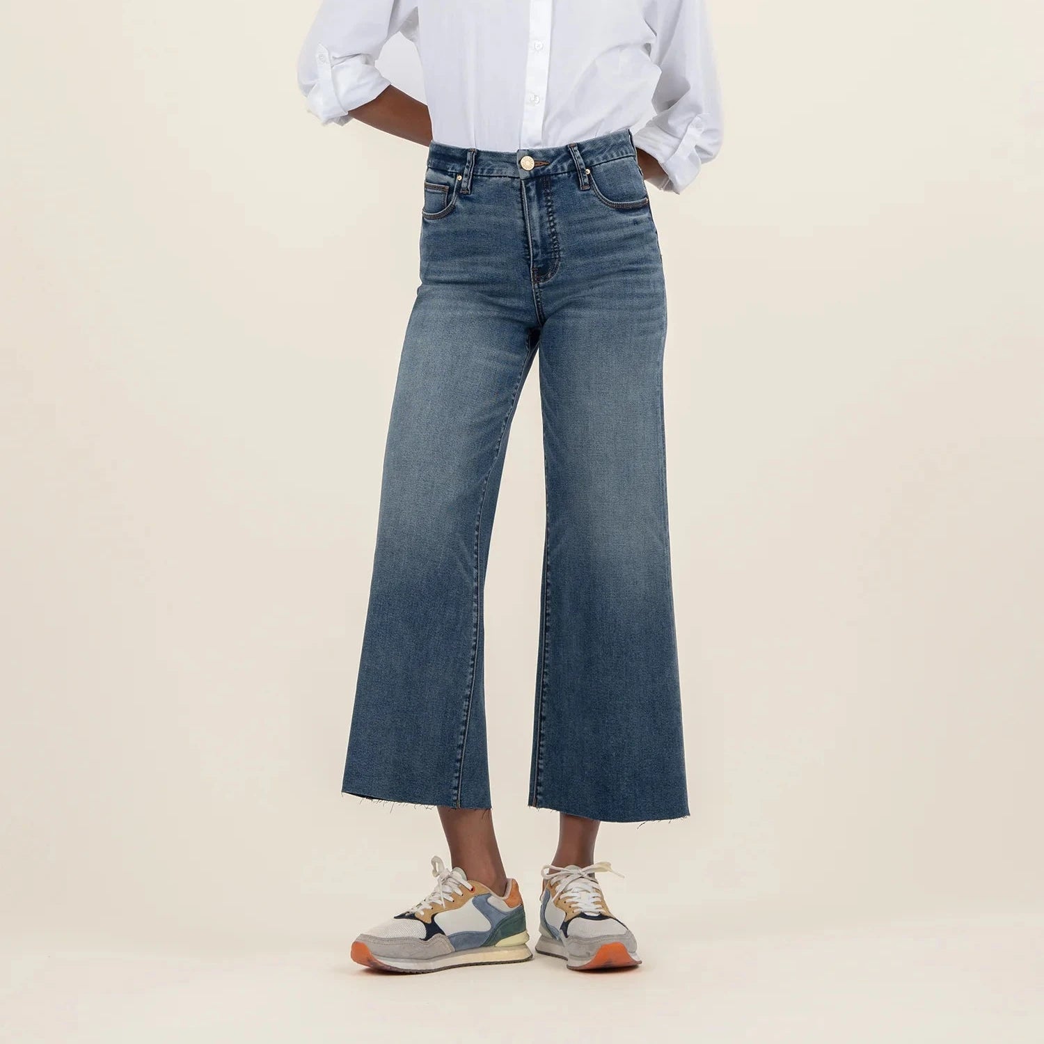 Meg High-Rise Wide Leg (Peacefully) – Bella Mia
